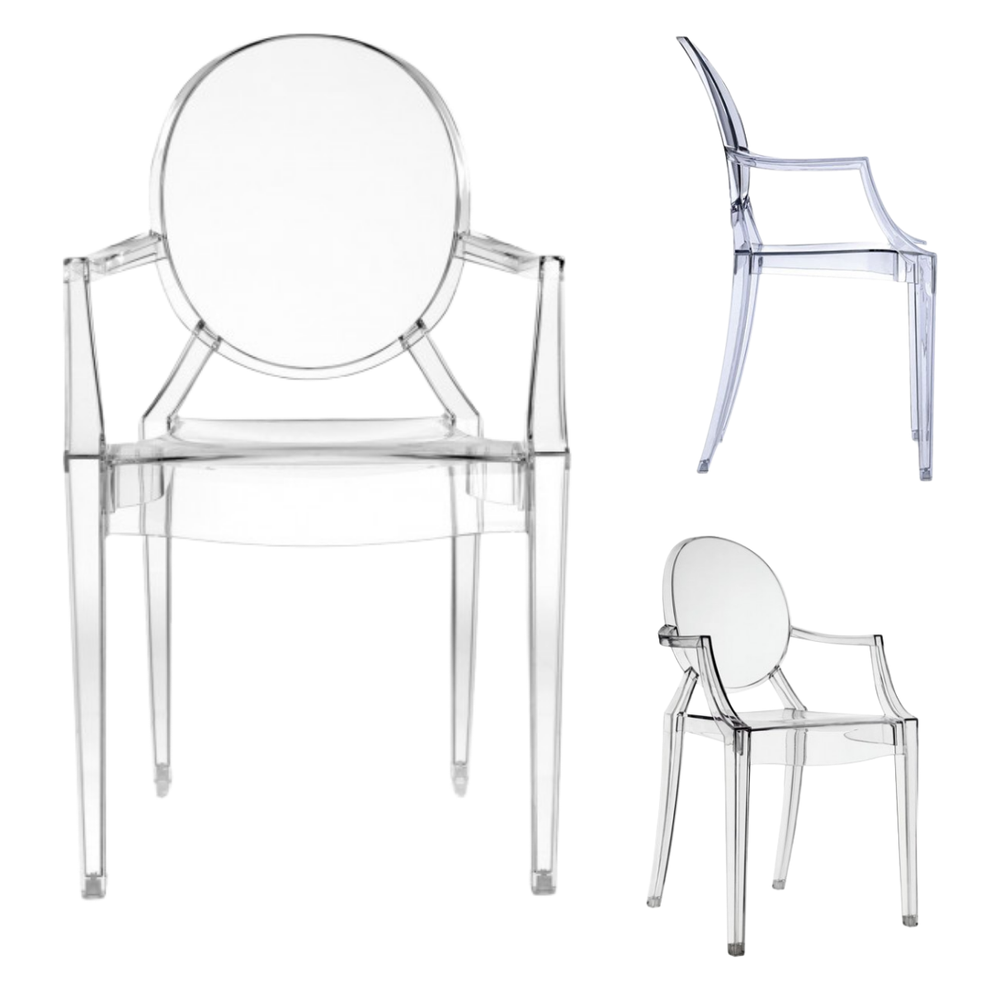 Silla Ghost Transparente – Mallas Y Tejidos México